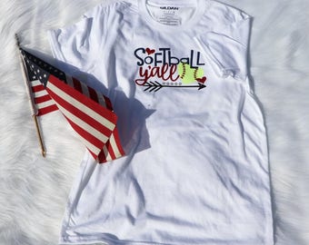 Softball t shirts | Etsy