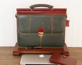 Vintage briefcase | Etsy