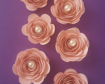 Flores de papel | Etsy