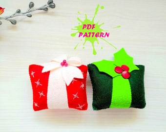 PDF Pattern Hot Cocoa Felt Pattern Kawaii Felt Ornament