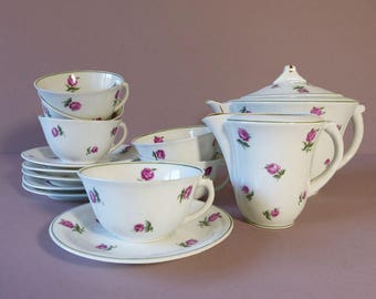 Limoges tea set | Etsy