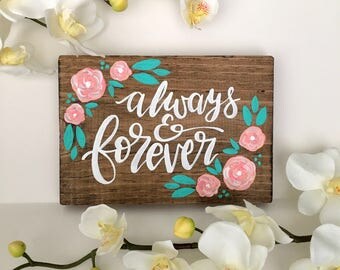 Hand-Painted Calligraphy and Home Decor by ShopWovenWords on Etsy