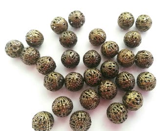 Bronze beads | Etsy