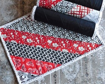 Quilted placemats | Etsy