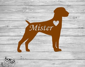 German shorthaired pointer decal | Etsy