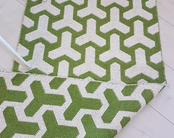 Swedish woven rug | Etsy