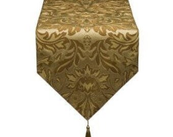 Damask table runner | Etsy