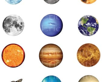 Planet cake toppers | Etsy