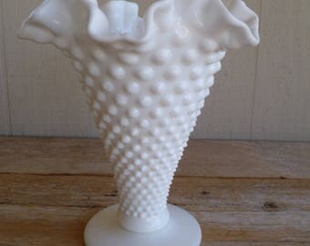 Ruffled rim vase | Etsy