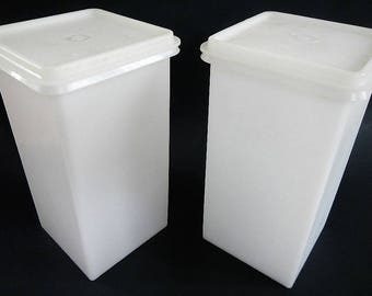 Square tupperware | Etsy