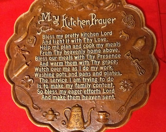 My kitchen prayer | Etsy