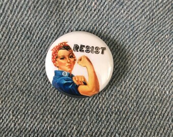 Rosie riveter pin | Etsy