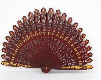 Spanish hand fan | Etsy