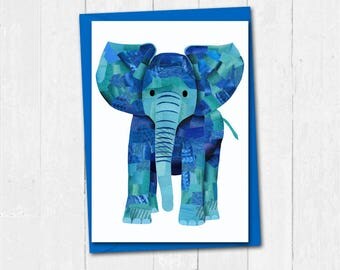 Elephant cards | Etsy