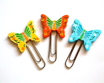 Butterfly paper clip | Etsy