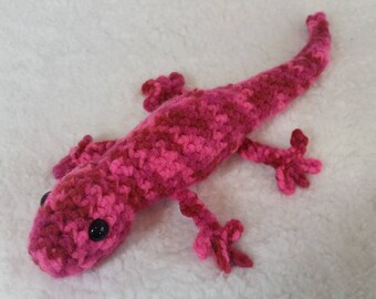 Crochet gecko | Etsy