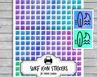 Surf sticker | Etsy
