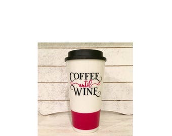 Coffee tumbler | Etsy