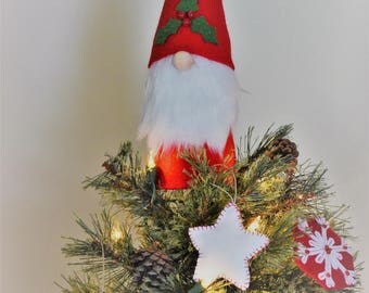 Felt tree topper | Etsy
