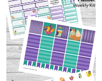 Printable Planner Stickers for Teacher by TeacherStickerShop