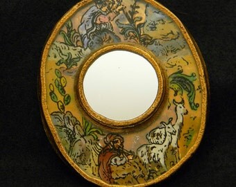 Peruvian mirror | Etsy