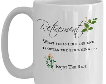 Retirement mug | Etsy