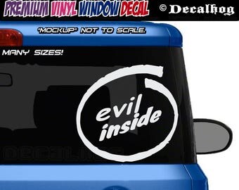 Devil sticker | Etsy