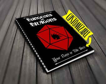 Dnd notebook | Etsy