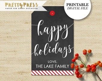 Christmas gift tags | Etsy