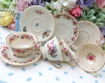 Cottage tea set | Etsy