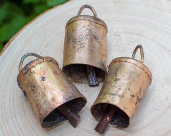 Metal bells | Etsy
