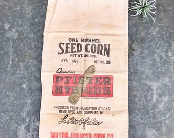 Vintage grain sack | Etsy