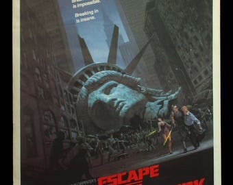 Escape From New York Art Print. john carpenter kurt russell