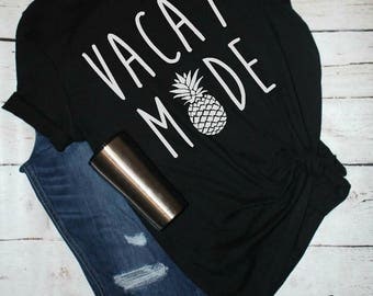Vacay mode shirt | Etsy