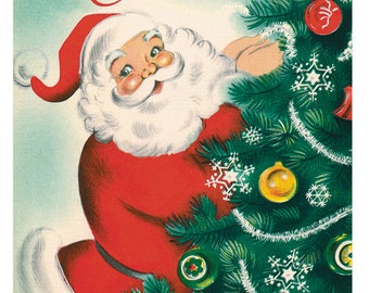 Old fashioned santa | Etsy