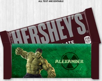 Monster High inspired Chocolate Bar Wrapper Label