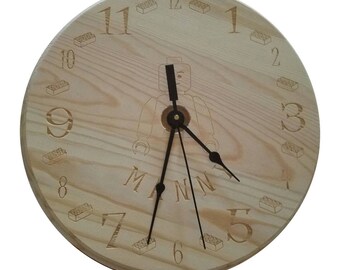 Walleye Clock Personalized Walleye Clock