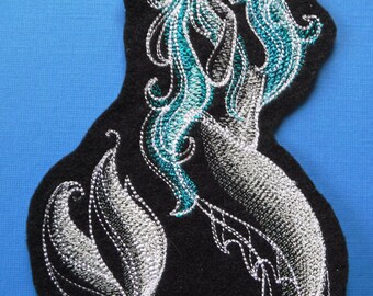 Mermaid patch | Etsy