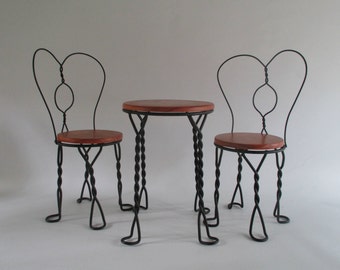 Ice cream table set | Etsy