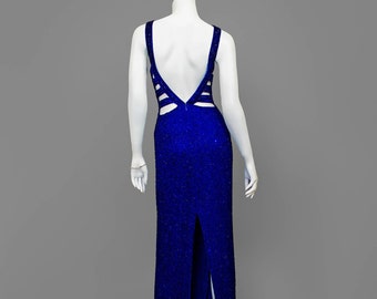 Royal blue dress | Etsy