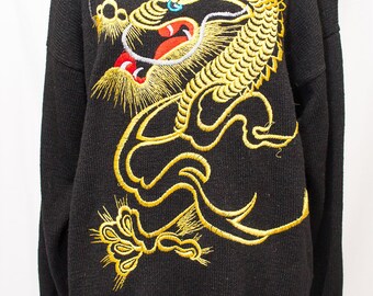 Dragon sweater | Etsy