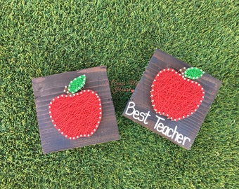 Apple string art | Etsy