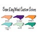 Siser EasyWeed Custom Colors HTV Siser Heat Transfer Vinyl