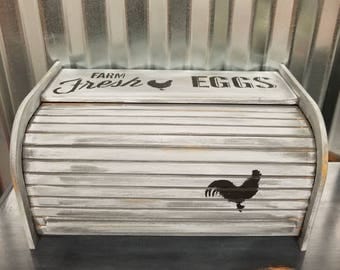 Vintage bread box | Etsy