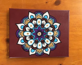Mandala painting | Etsy