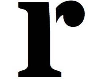 Letter r stencil | Etsy