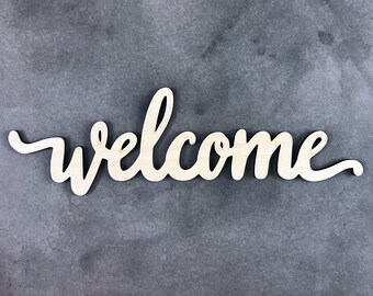 Welcome sign | Etsy