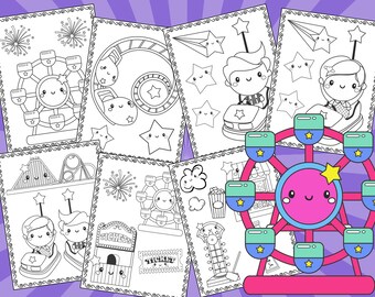 Amusement park | Etsy