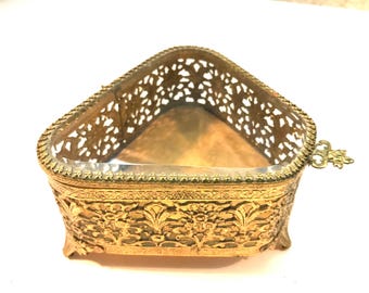 Antique jewelry box | Etsy