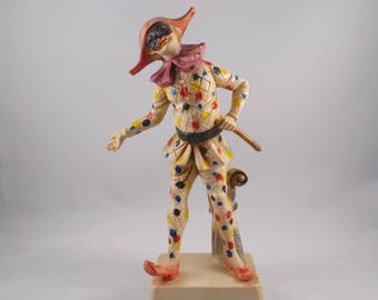 Clown figurines | Etsy